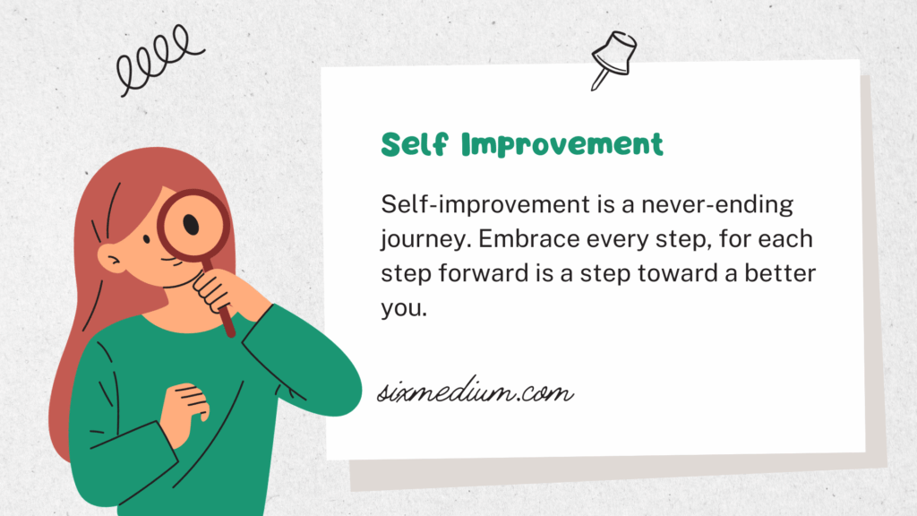 20 Proven Tips for Personal Development and Self-Improvement - SixMedium