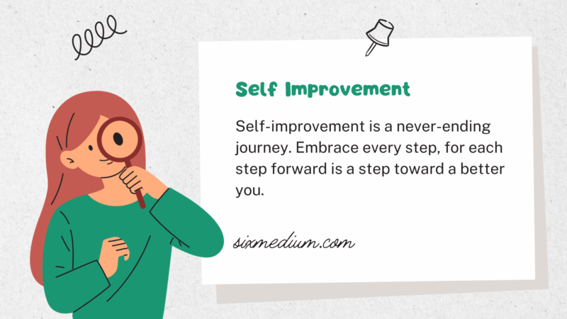 20 Proven Tips for Personal Development and Self-Improvement - SixMedium